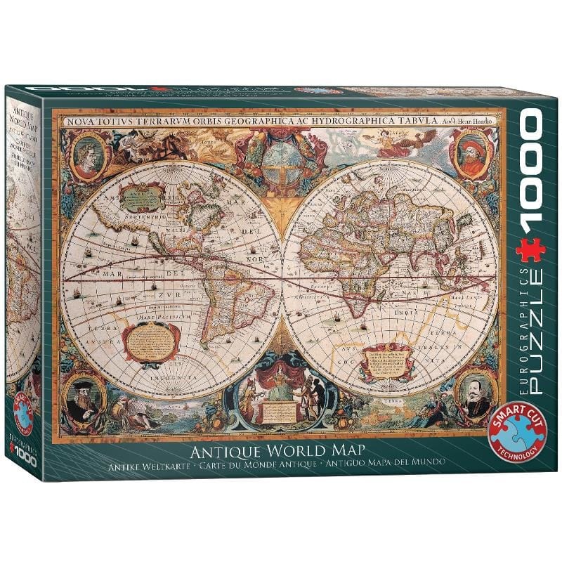 Пазл Eurographics Карта мира Orbis Geographica, 1000 элементов