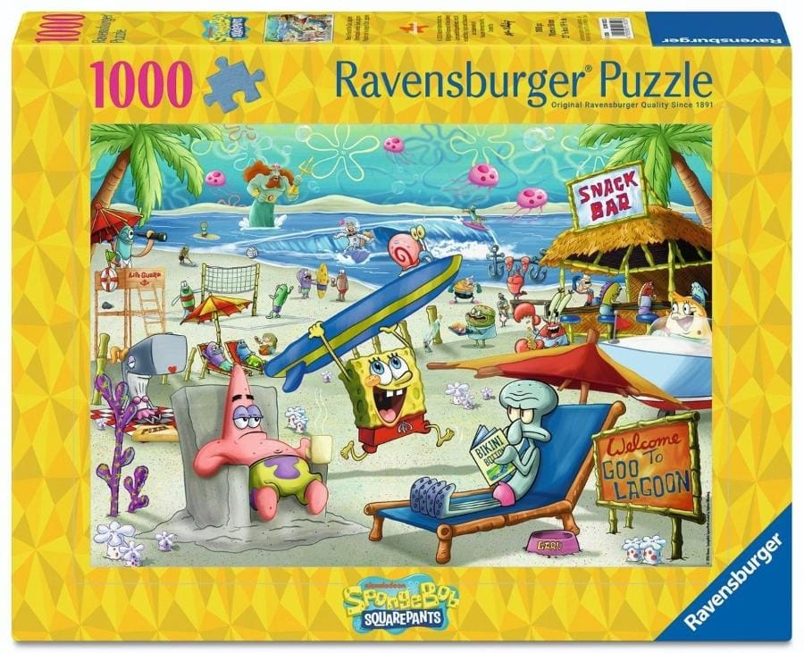 Пазл Ravensburger Губка Боб, 1000 элементов