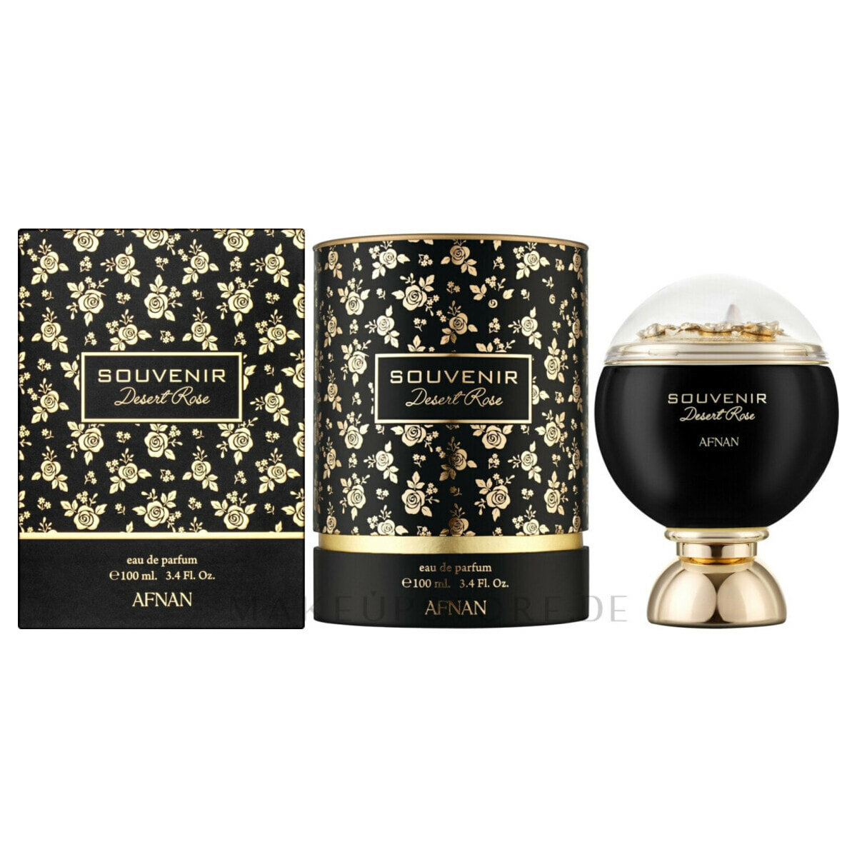 Парфюмерная вода Afnan Perfumes Souvenir Desert Rose цветочный фруктовый аромат унисекс, 100 мл