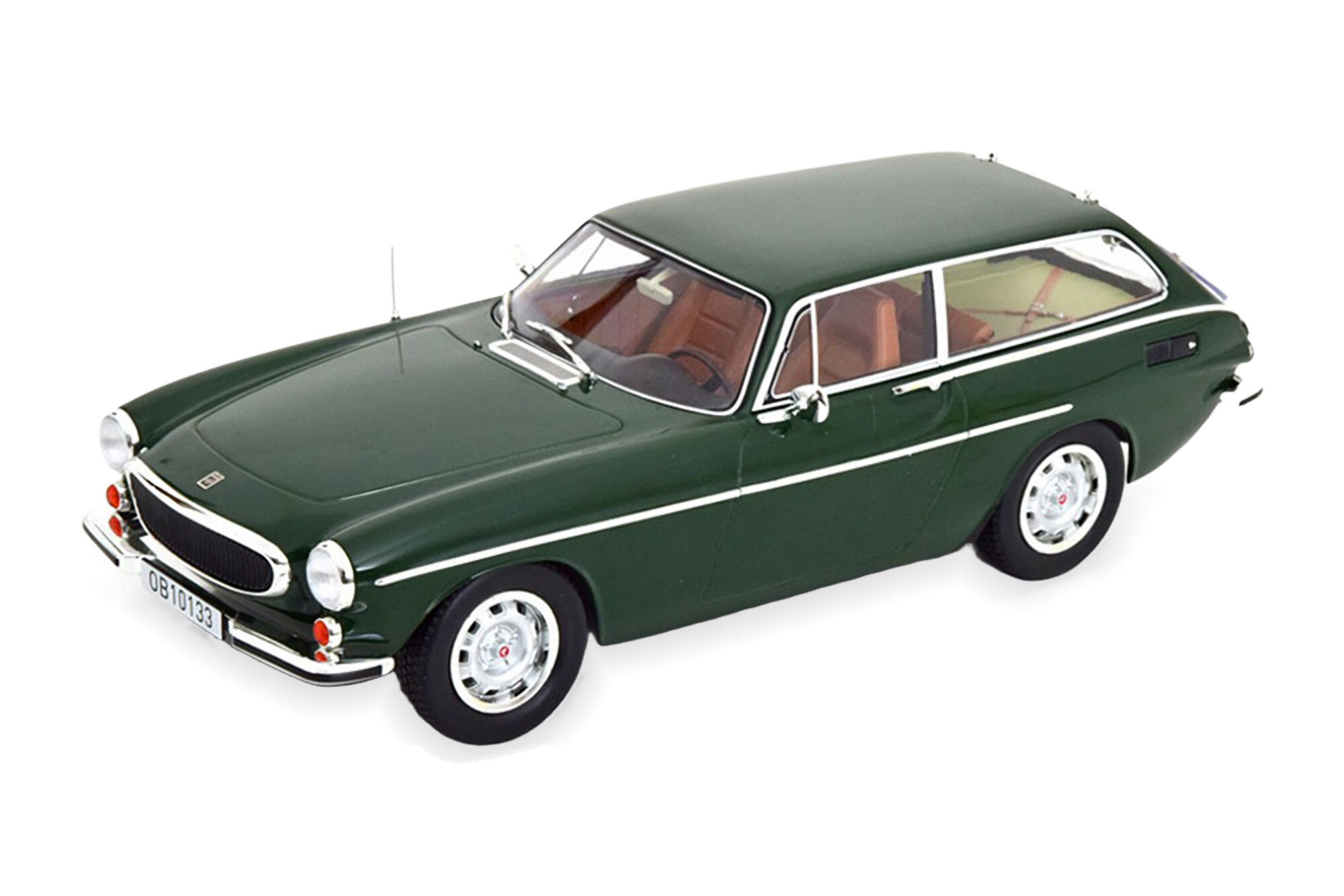 Модель коллекционная NOREV Volvo P1800 es 1973 darkgreen