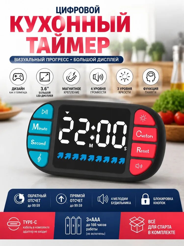 MeesMeek Таймер Электронные 1 шт