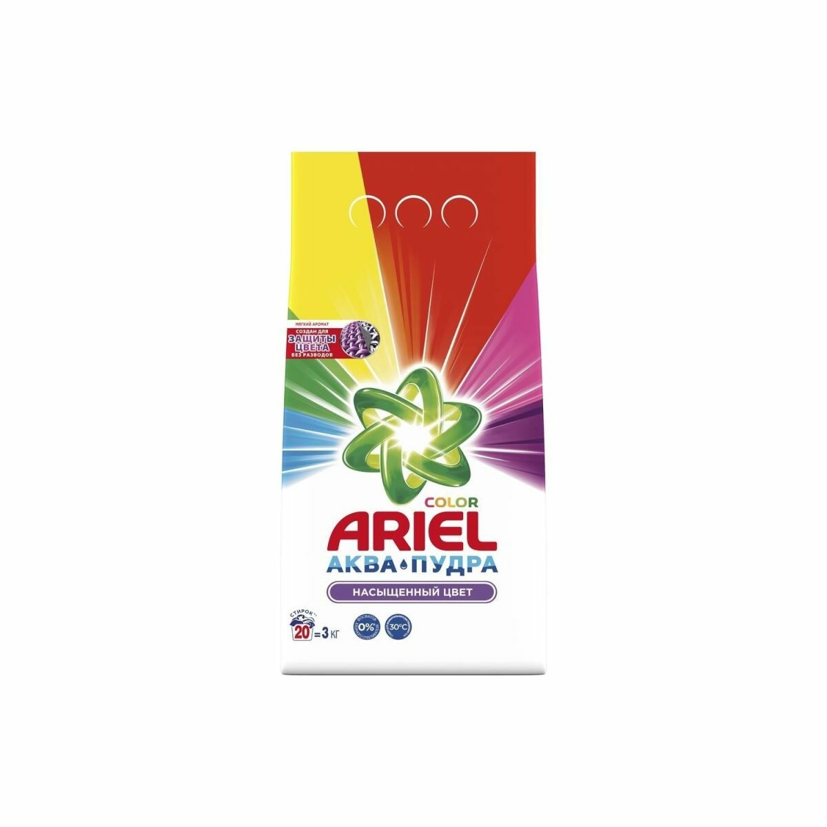 Стиральный порошок-автомат Ariel Color "Touch of Lenor Fresh", 3кг, разные отдушки (5413149673243)