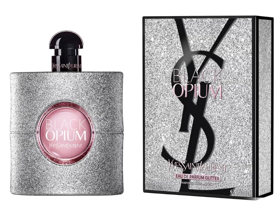 Женский аромат Ysl Black Opium Glitter 90 мл - Ив Сен Лоран Блэк Опиум Глиттер