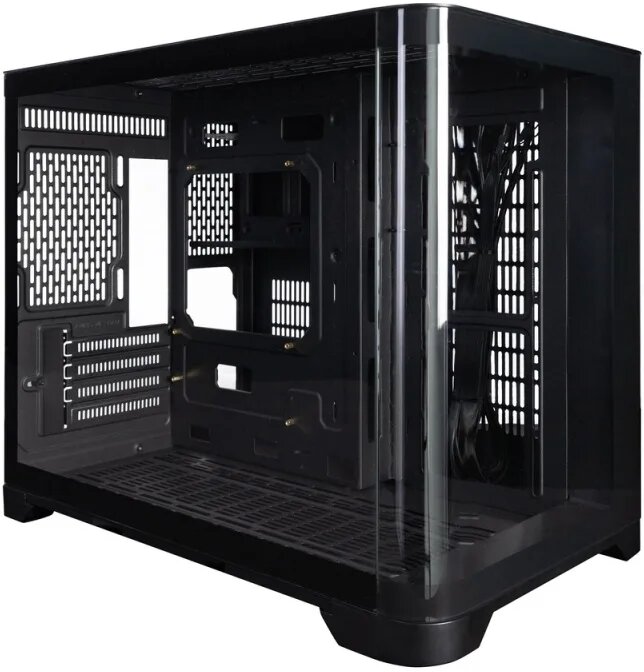 Корпус 1STPLAYER UVIEW UV6 Black / mATX / UV6-BK