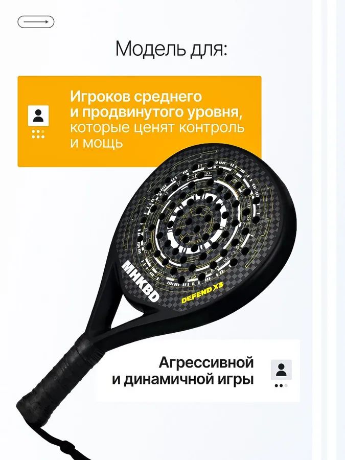 Ракетка для падел тенниса