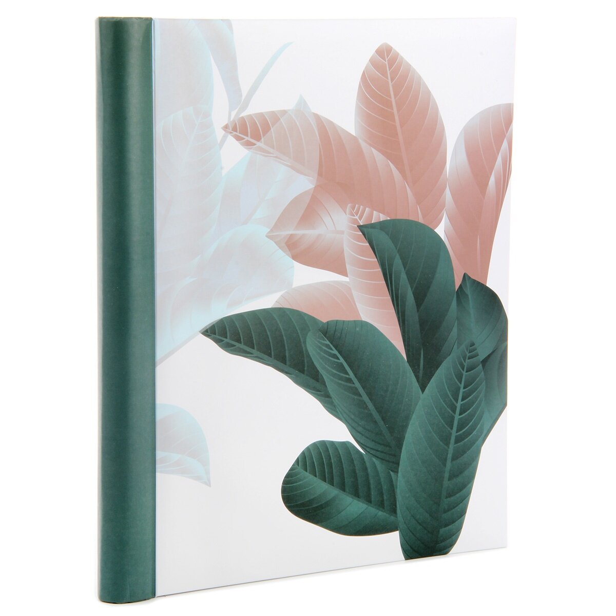 Фотоальбом магнитный Pioneer спираль, Silhouette of flowers, 30 л, 23х28 см