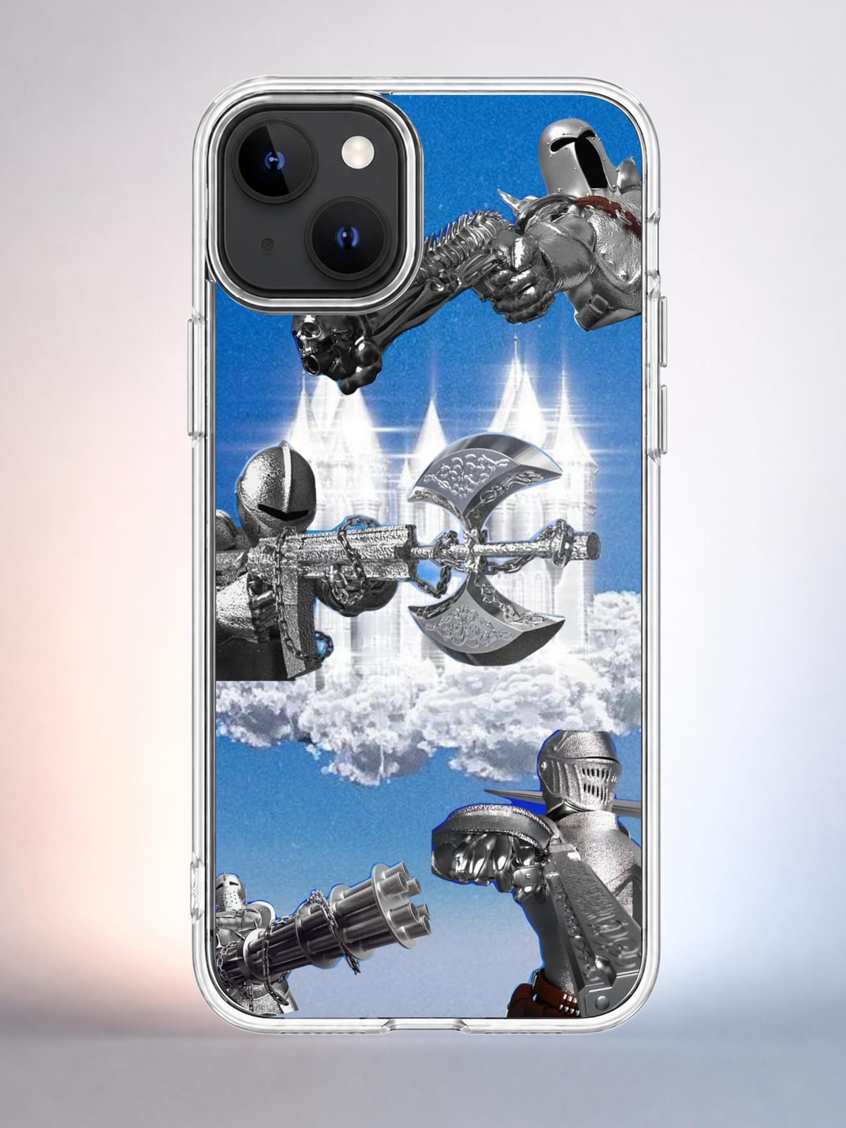 Чехол iPhone 15 Warhammer 40000 Y2K Indie Sleaze
