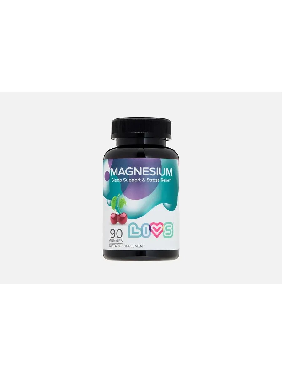 #LIVS co вкуcoм вишни, мармелад 150 мг, мармелад Магний 90шт#
