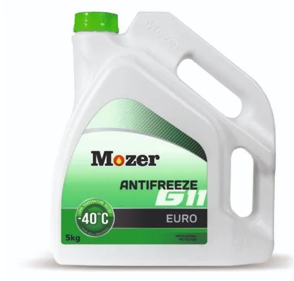 Антифриз - 40 град (зеленый) EURO G11 Mozer 10 кг
