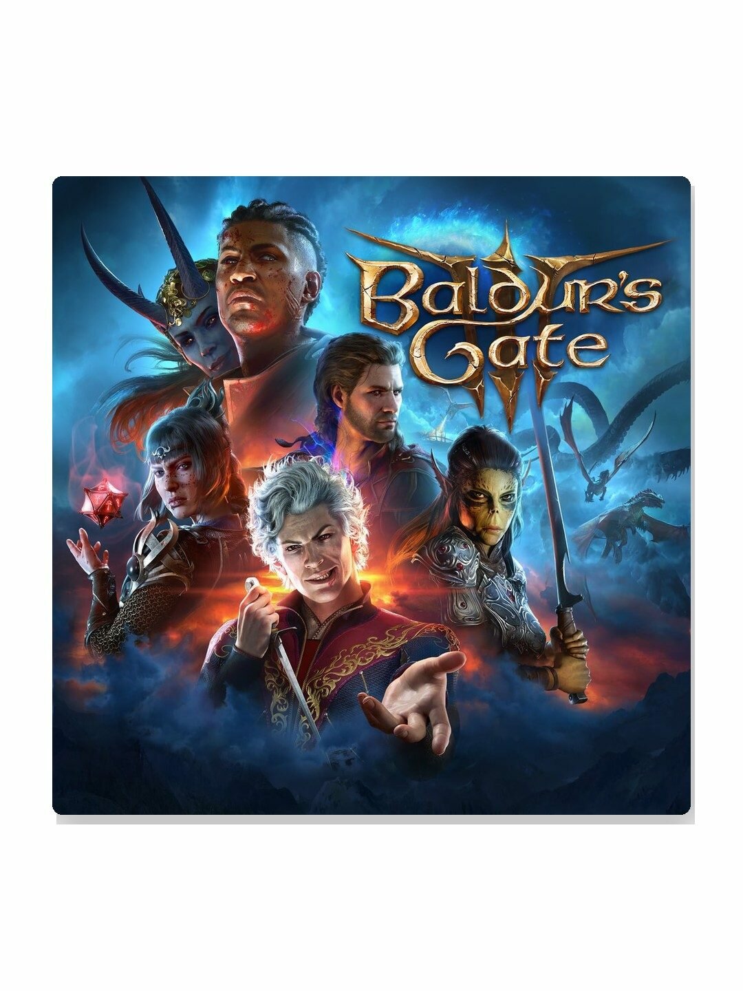 Игра Baldur's Gate 3 Deluxe Edition для Xbox Series X|S, русская версия, диск (Blu-ray), 18+