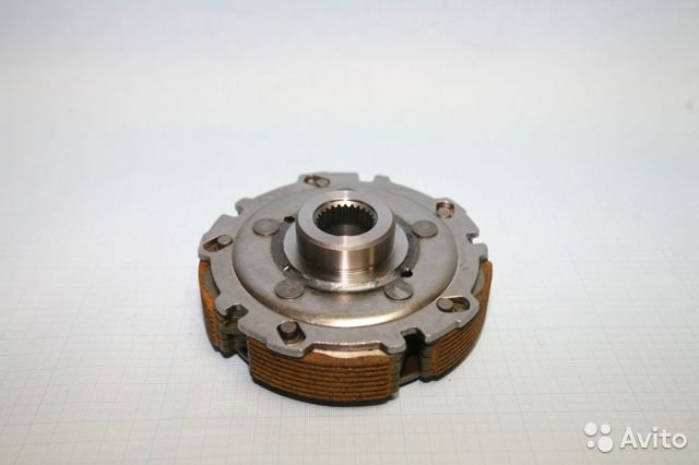 Диск сцепления в сборе двигателя Hisun 500 (471 см3) для квадроцикла Wels ATV 500 (Hisun HS500), Stels ATV 500H, Stels UTV 500H, BaltMotors Hisun 500, Massimo 500 21230-004-0000