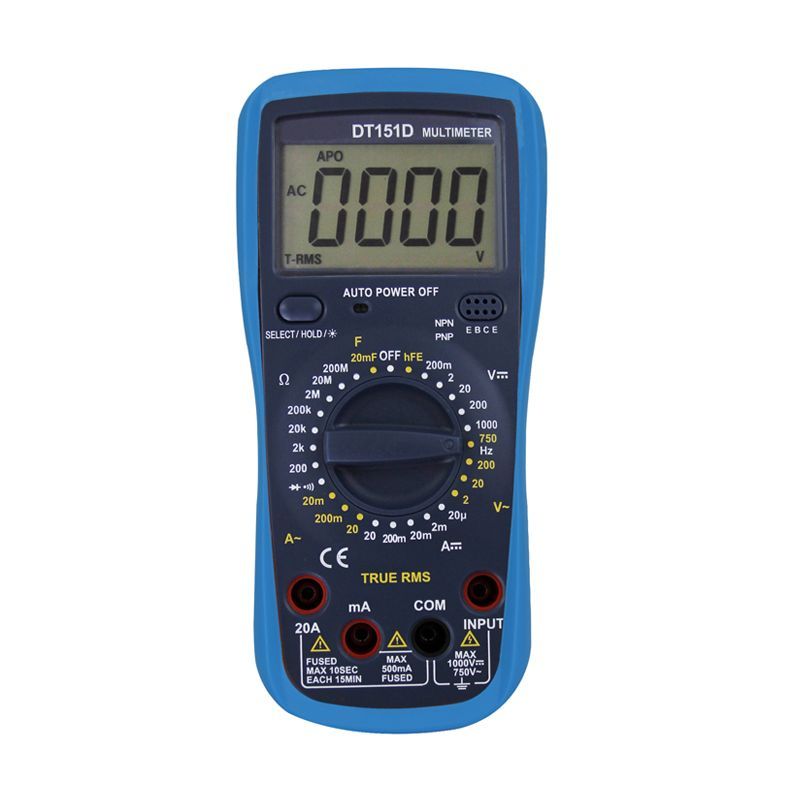 Цифровой True RMS мультиметр DT151D