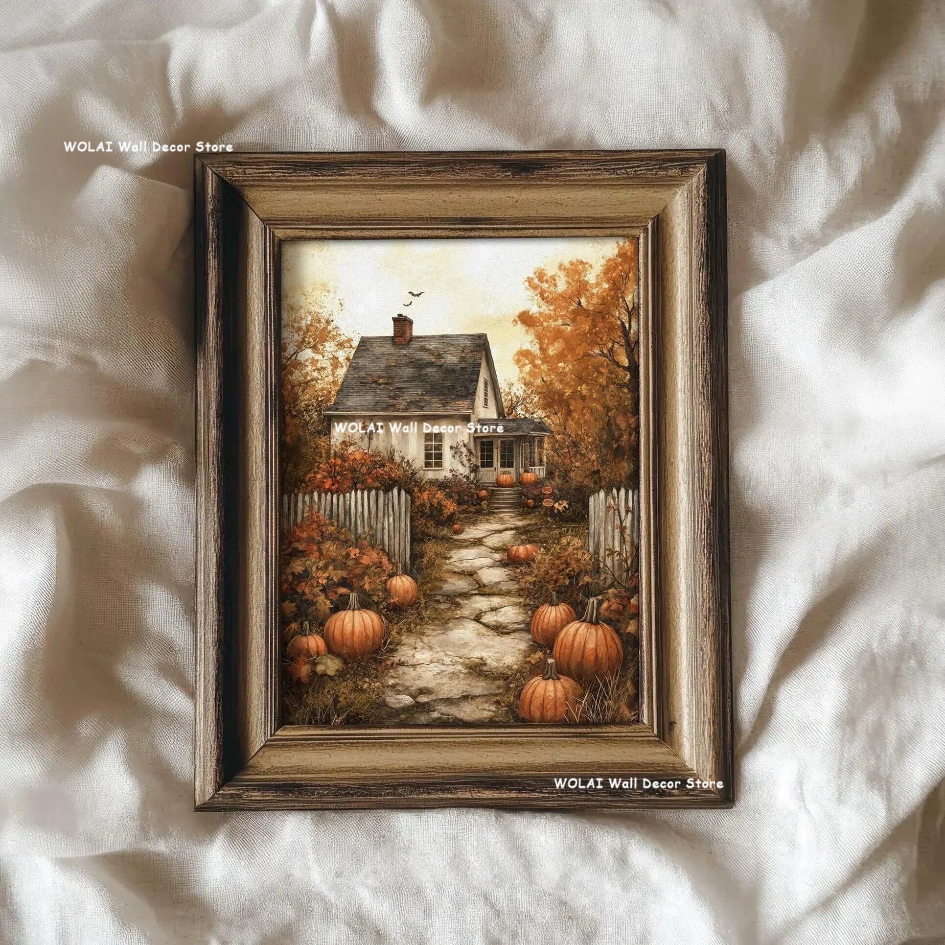 Абстрактный печатный постер на холсте WOLAI WO2427-7, 40X60cm Unframed