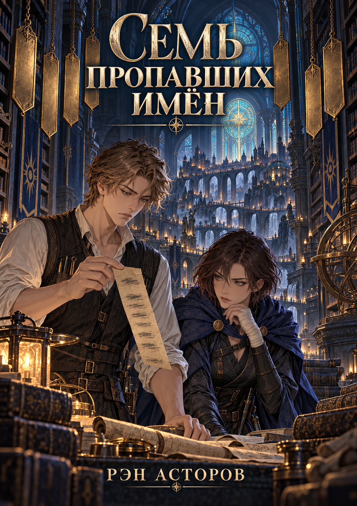 Семь пропавших имён, Рэн Асторов, электронная книга, PDF