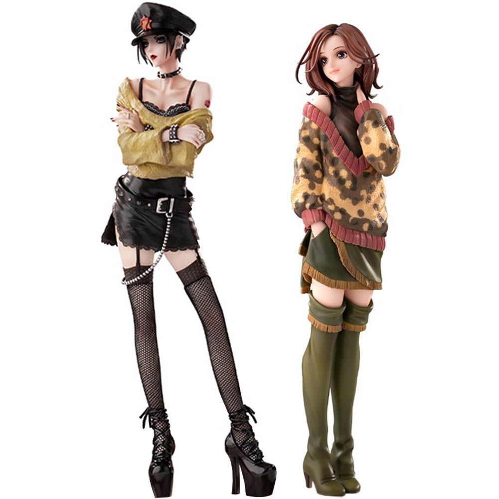Аниме фигурка Комацу Нана /фигурки Нана Осаки Osaki Nana figure, standing pose Girl Komatsu Nana Figurine коллекционная статуэтка для рабочего стола, украшение для стола, 2 шт(Высота 22 см)