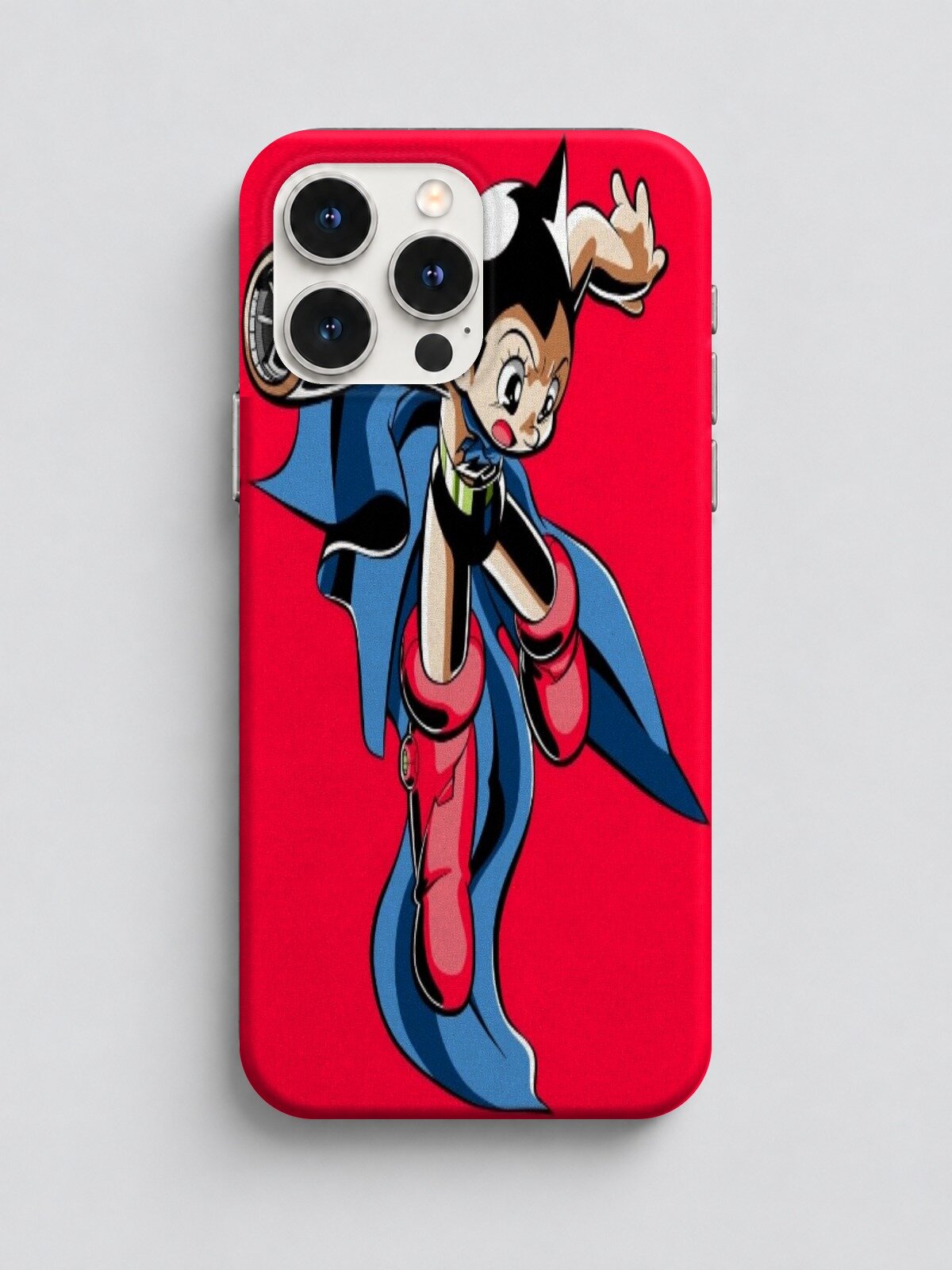 Силиконовый чехол на iPhone 15 Pro Астро Бой