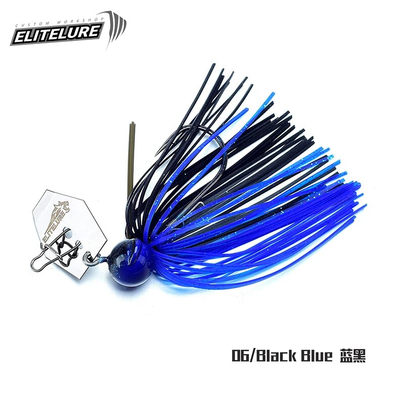 ELITELURE 7г Jig рыболовная приманка для ловли окуня и ерша, цвет 06