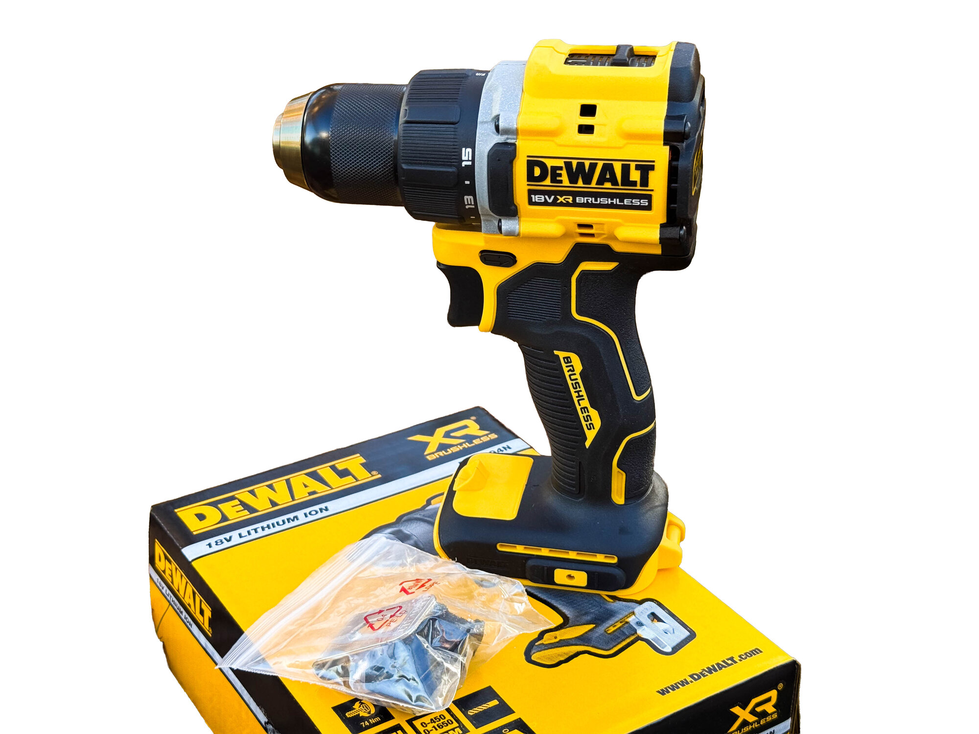 Аккумуляторная дрель-шуруповерт DEWALT DCD794N 20В