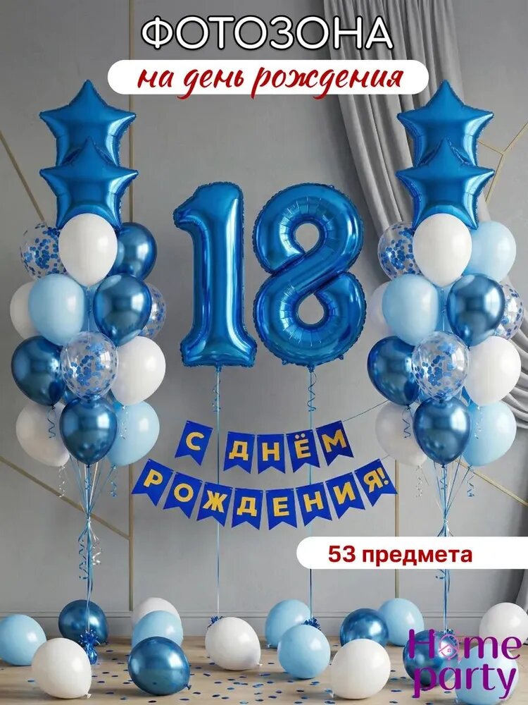 Воздушные шары набор для фотозоны