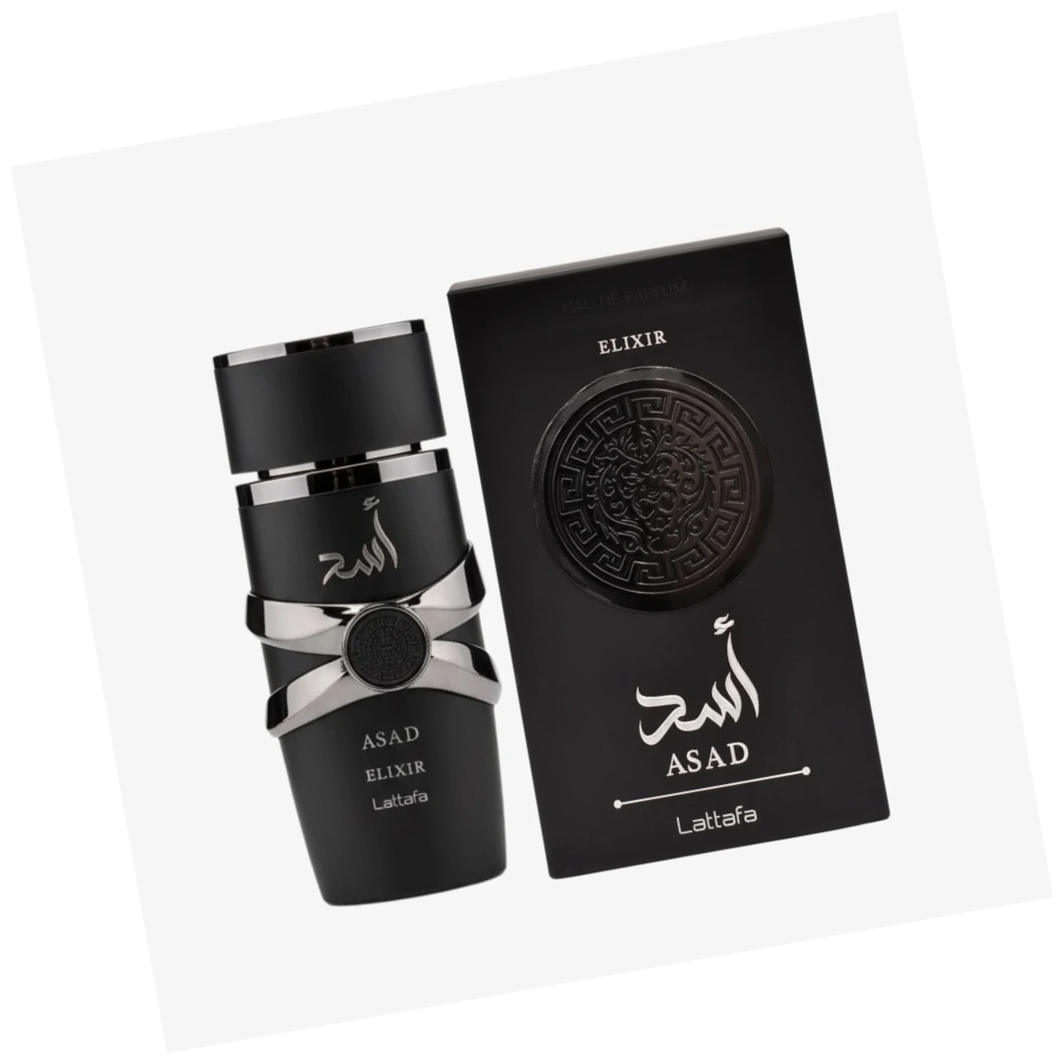 Мужская парфюмерная вода Lattafa Asad Elixir 100 мл - Эликсир Асад