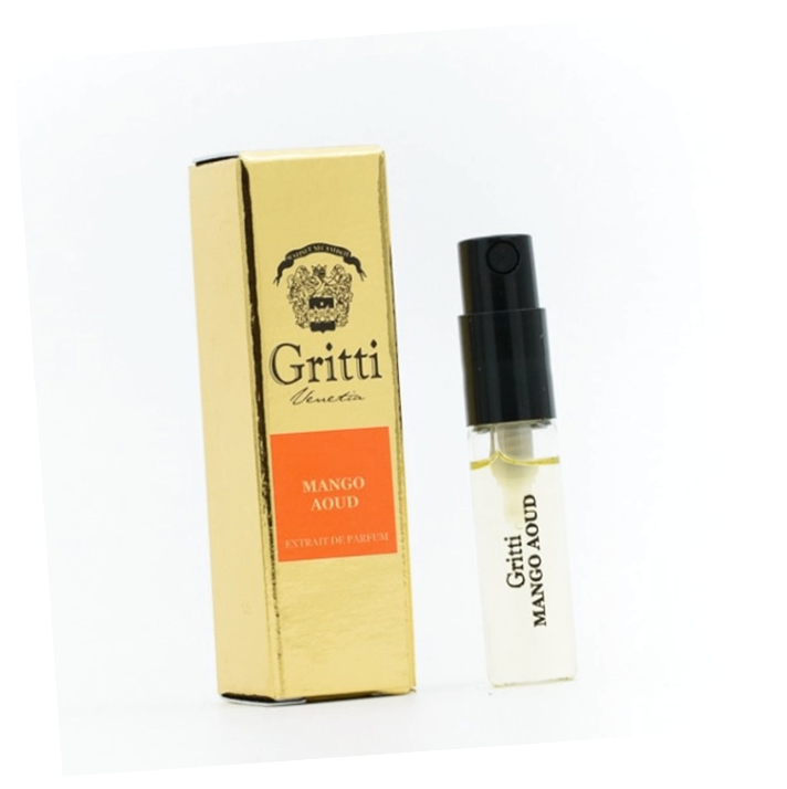 Парфюм Gritti Mango Aoud миниатюра 2 мл для мужчин и женщин - Гритти Уд Манго сэмпл