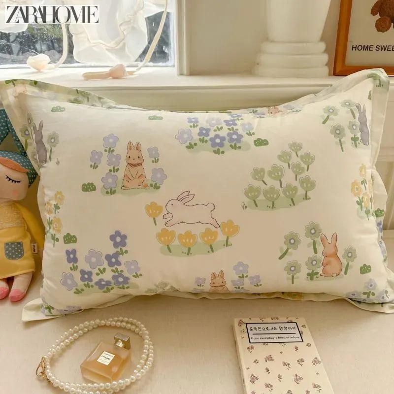 ZARA HOME Наволочка 50x70 см 1 шт хлопок, разноцветный-