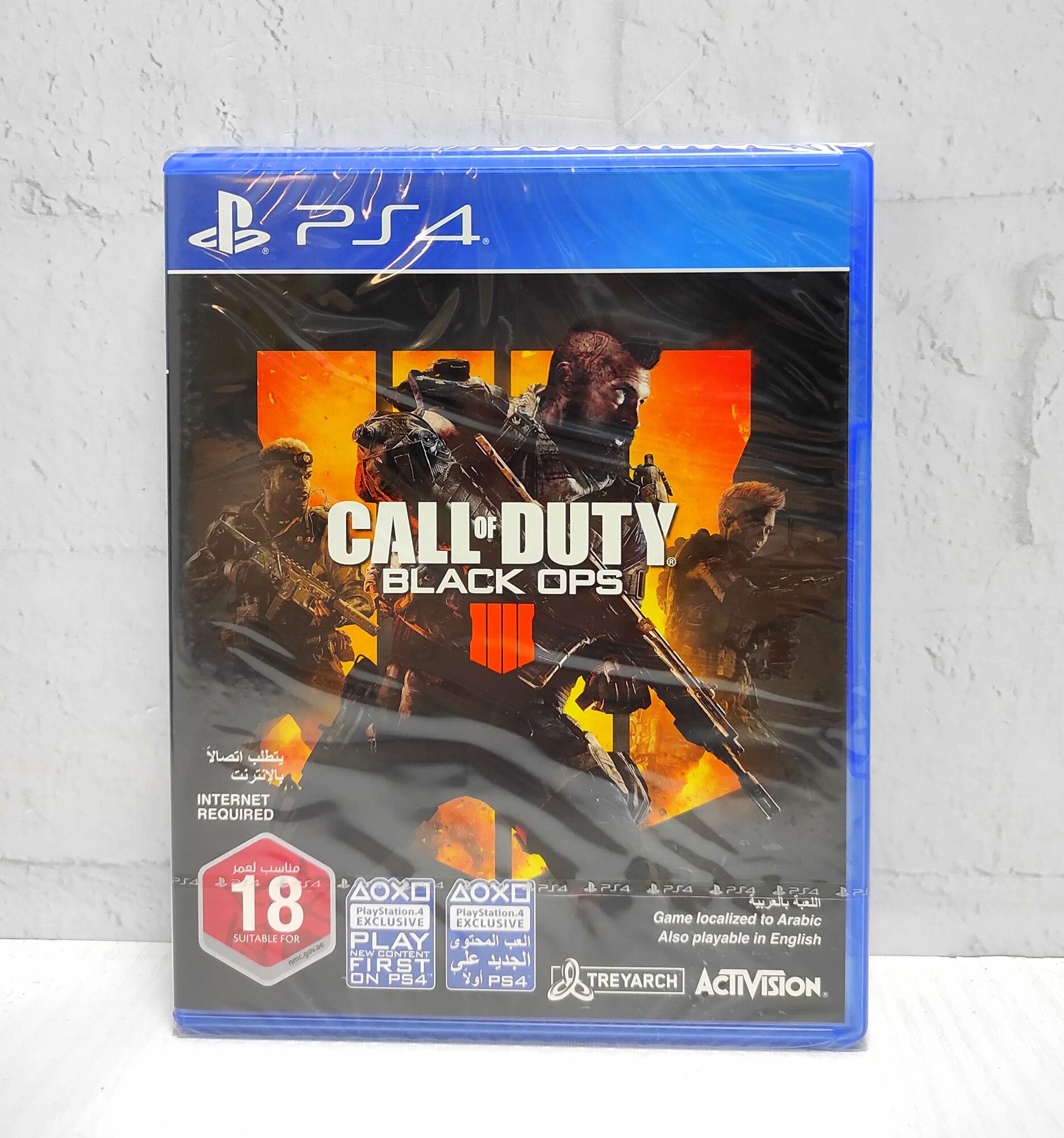 Call Of Duty Black Ops 4 (IV) Английский язык CUSA 12443 / 12444 Видеоигра на диске PS4 / PS5