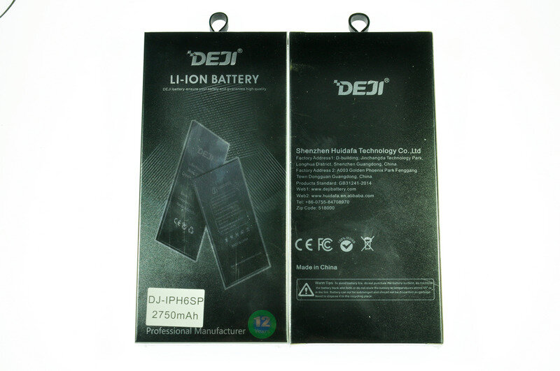 Аккумулятор DEJI для iPhone 6S Plus (2750 мАч) 100% емкости