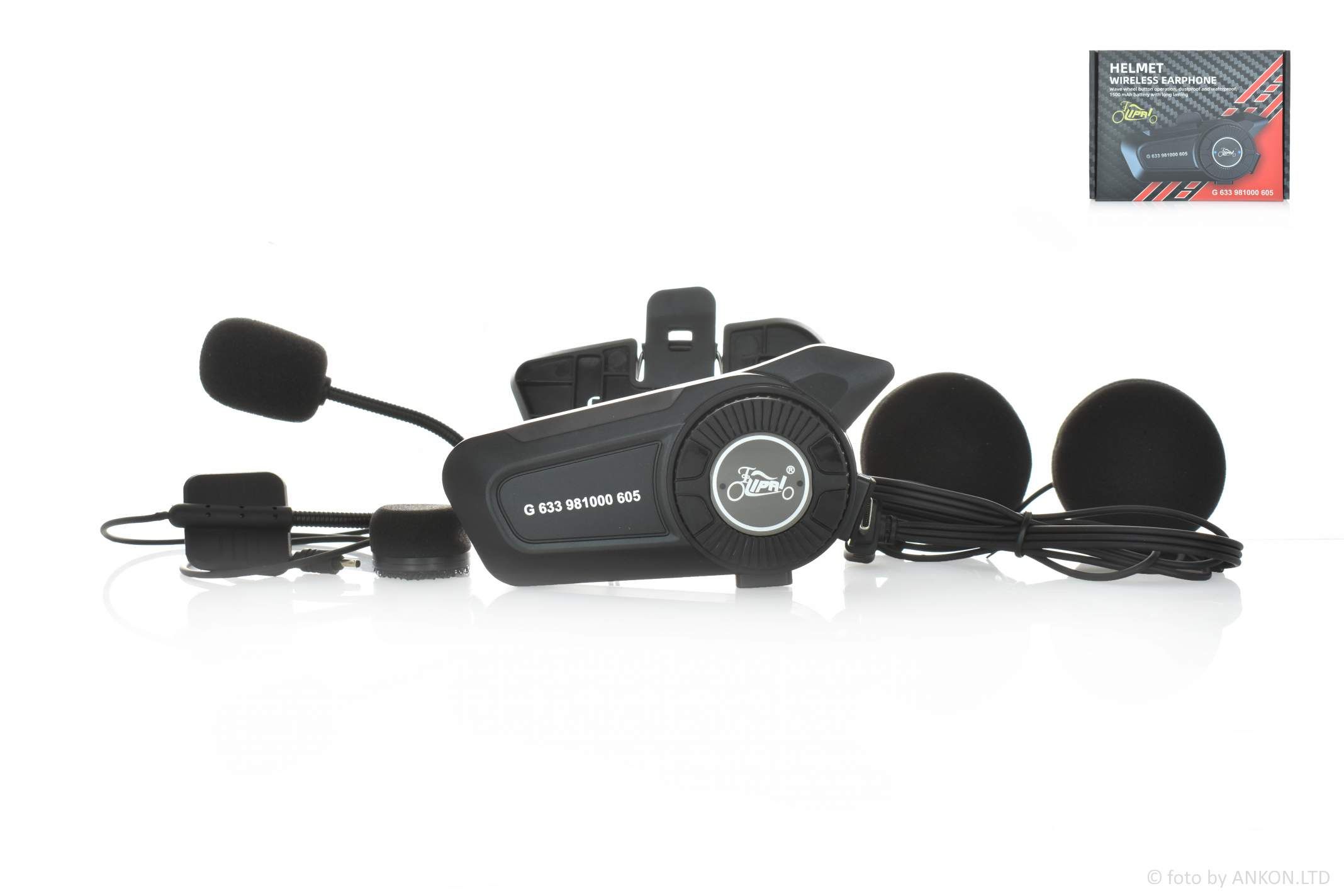 Гарнитура bluetooth для шлема на мотоцикл