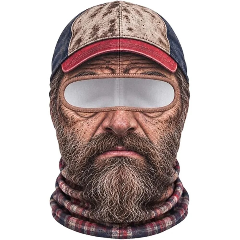 3D-балаклава старик полиэстер 31