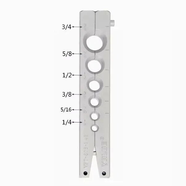 Развальцовщик Value VFT-808-IN для медных труб 1/4"-3/4", эксцентриковый — фото 1