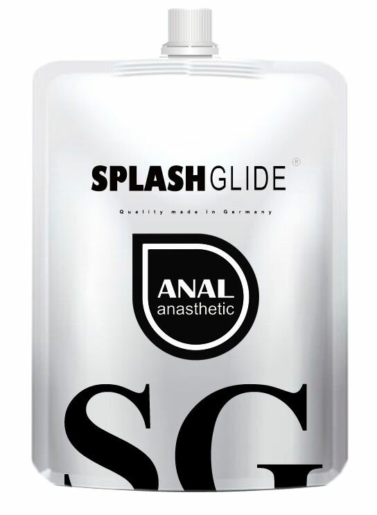 Лубрикант на водной основе SplashGlide Anal Anesthetic, 100 мл