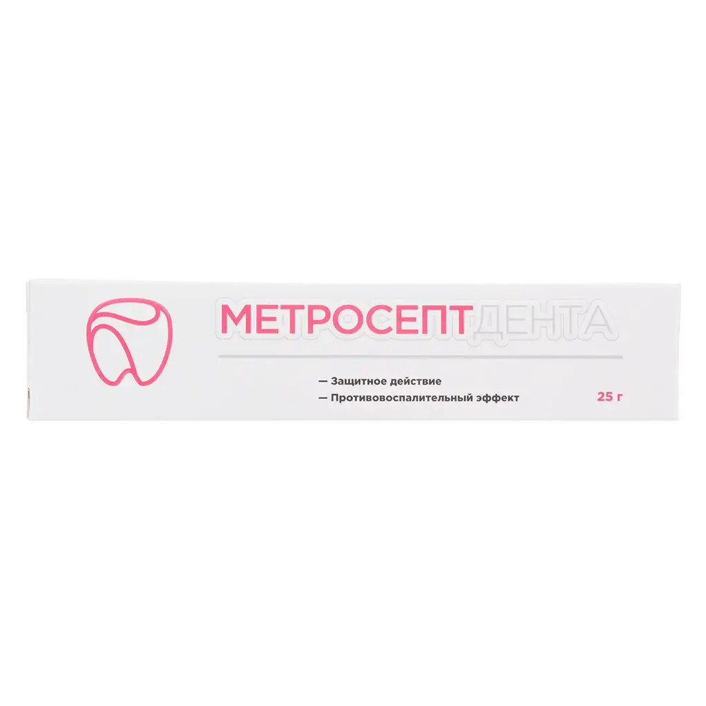 МетроСепт Дента Гель гигиенический для десен 25 г 1 шт