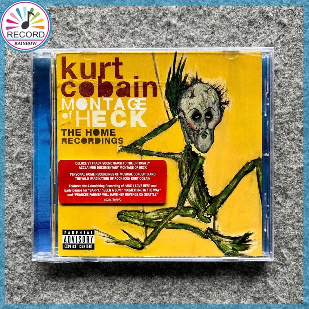 CD Kurt Cobain Montage Of Heck The Home Recordings Original CD 1Z06288 запечатанный совершенно новый альбом
