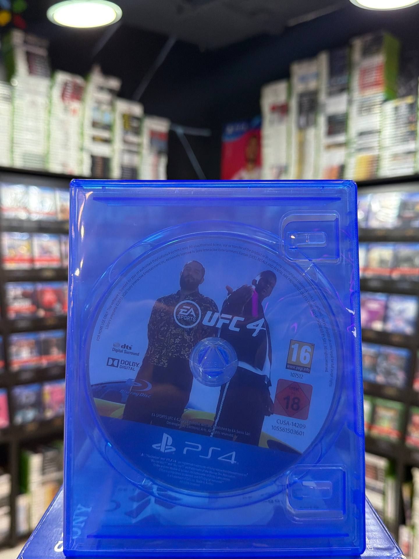 Игра UFC 4 PS4 (ПБ) (Box)