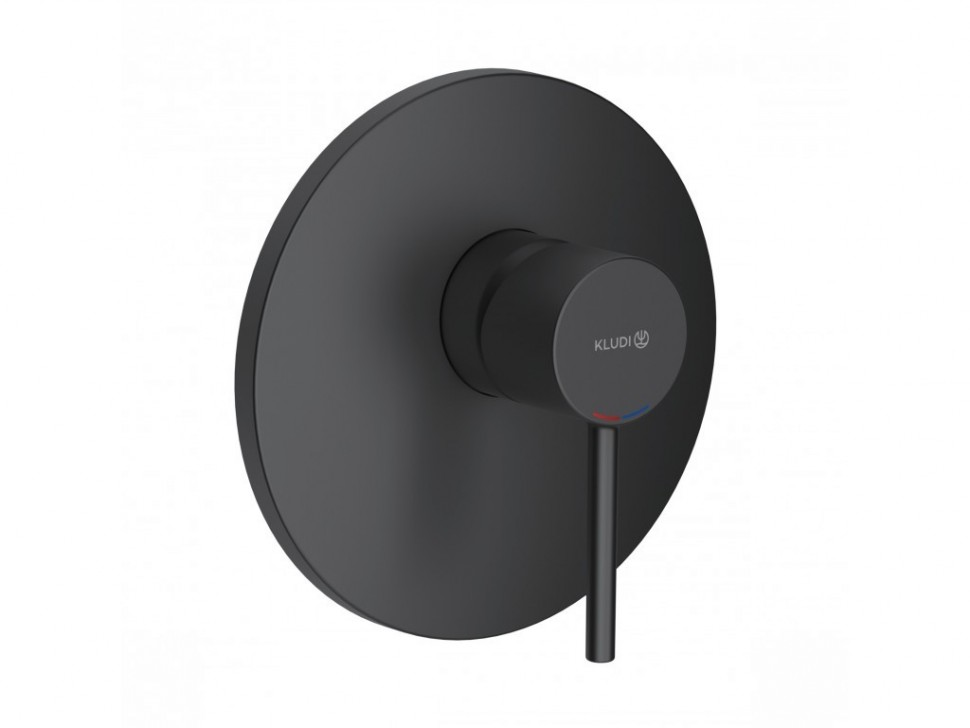 Смеситель для душа Kludi Bozz 386553976 черный матовый