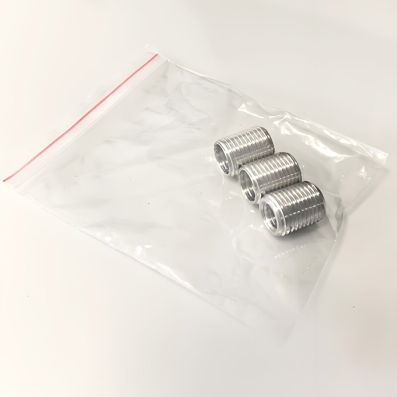 Переходник рычага переключения передач M8x1.25, M10x1.25, M10x1.5, алюминиевый сплав, 3 шт, серебристый