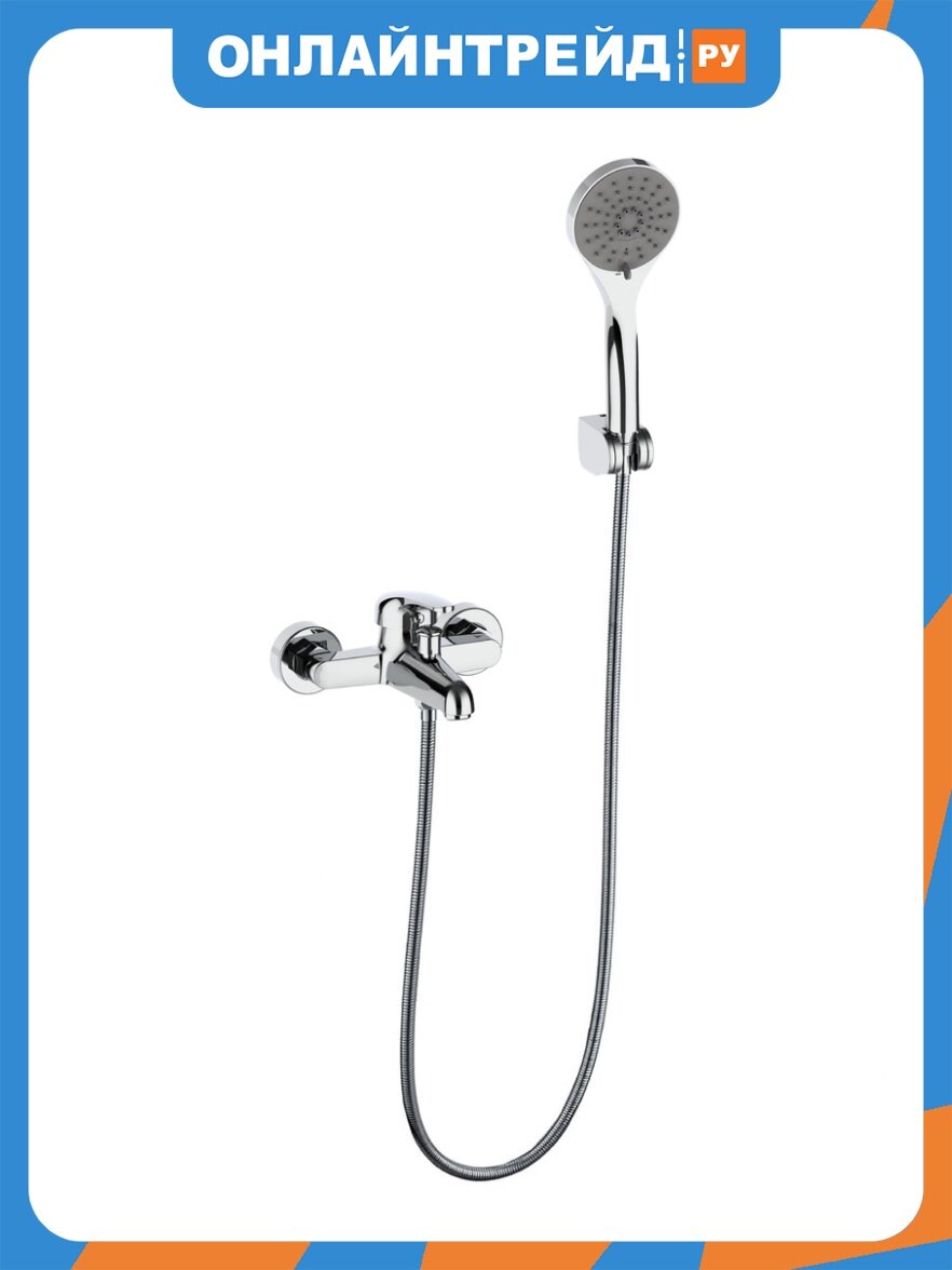 Смеситель для ванны Bravat F6538671CP-B-SW, хром