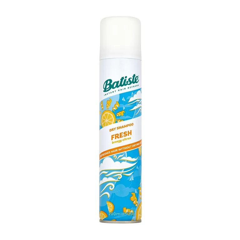 Batiste Сухой шампунь для волос FRESH Breezy Citrus 200 мл 200 мл
