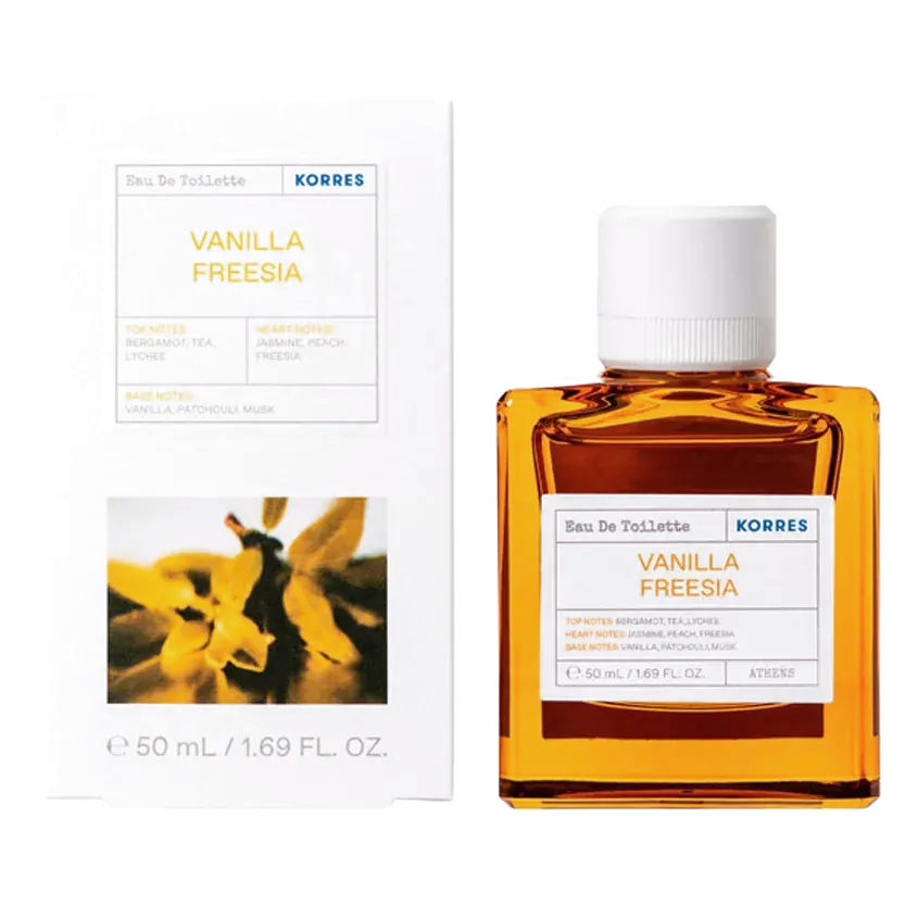 Eau de toilette Korres Vanilla Freesia 50 мл для мужчин и женщин / Коррес Ванилла Фрезия