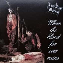 Музыкальный диск DISASTROUS MURMUR 'Where The Blood Foe Ever Rains' (1992 RI Russian RARE press, limited edition, NPR 001, mint/mint) (CD) (KV)