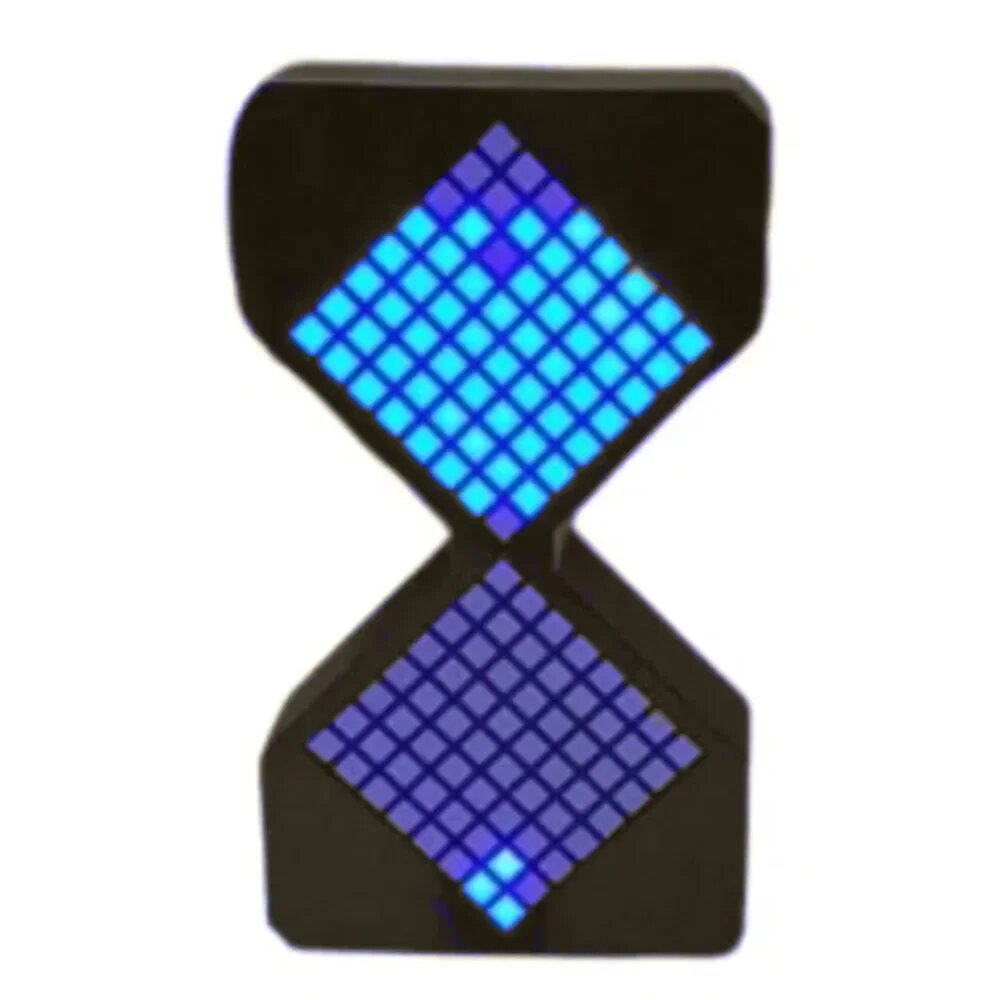 Электронные часы песочные Cyber Style LED, Black Blue Light