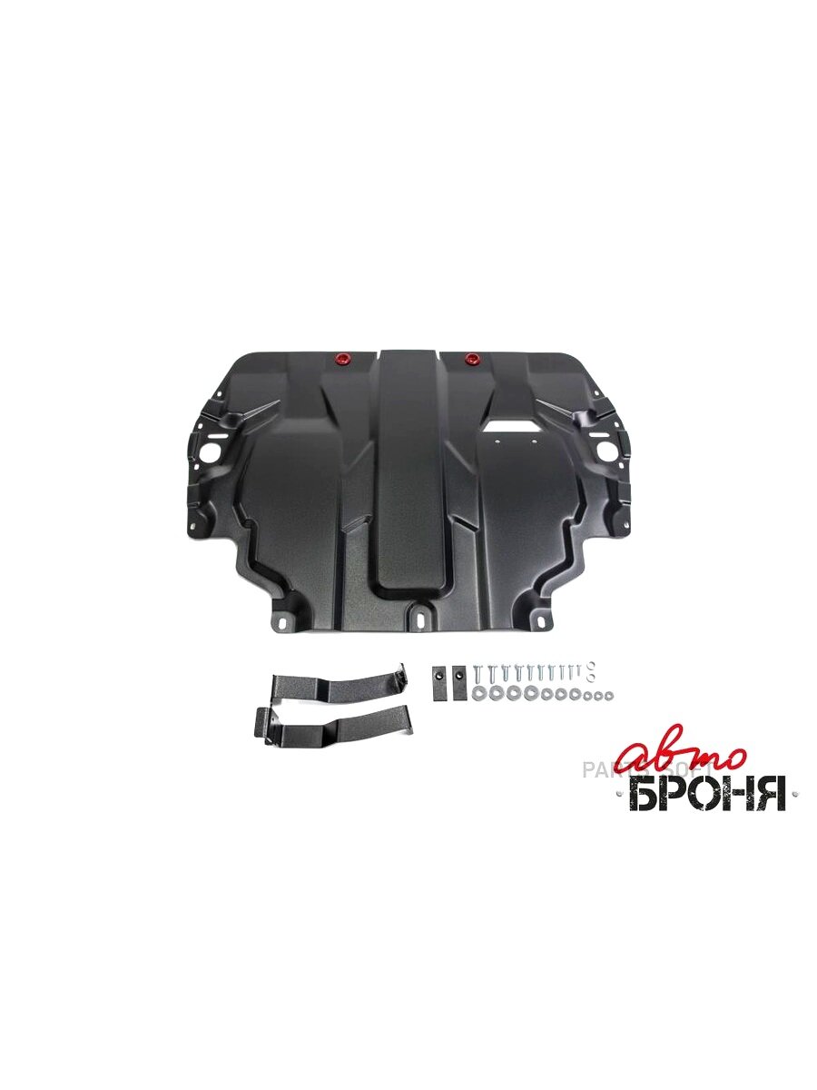 Автоброня 111051071 111.05107.1 защита картера+КПП! сталь 1.5 мм\Seat Altea 1.6, 2.0, 2.0D 04-15, Cordoba II все 03-09