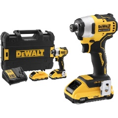 Бесщеточный импульсный шуруповерт DeWalt 18.0 В XR DCF809L2T-QW