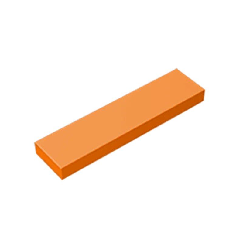 Модульные пластиковые блоки GBC 1x4 Оранжевый, Orange