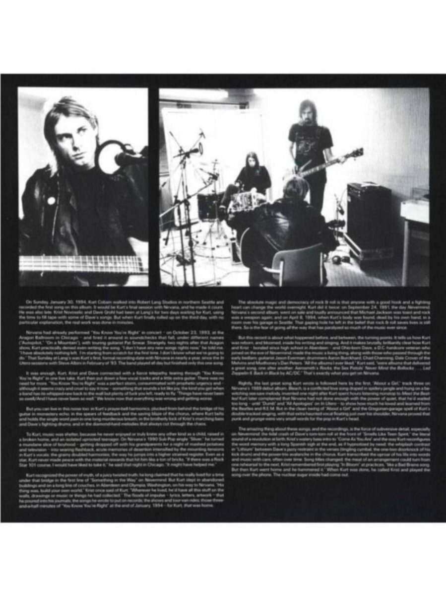Виниловая пластинка Nirvana - Nirvana (Vinyl, LP, 45 RPM, 2015)