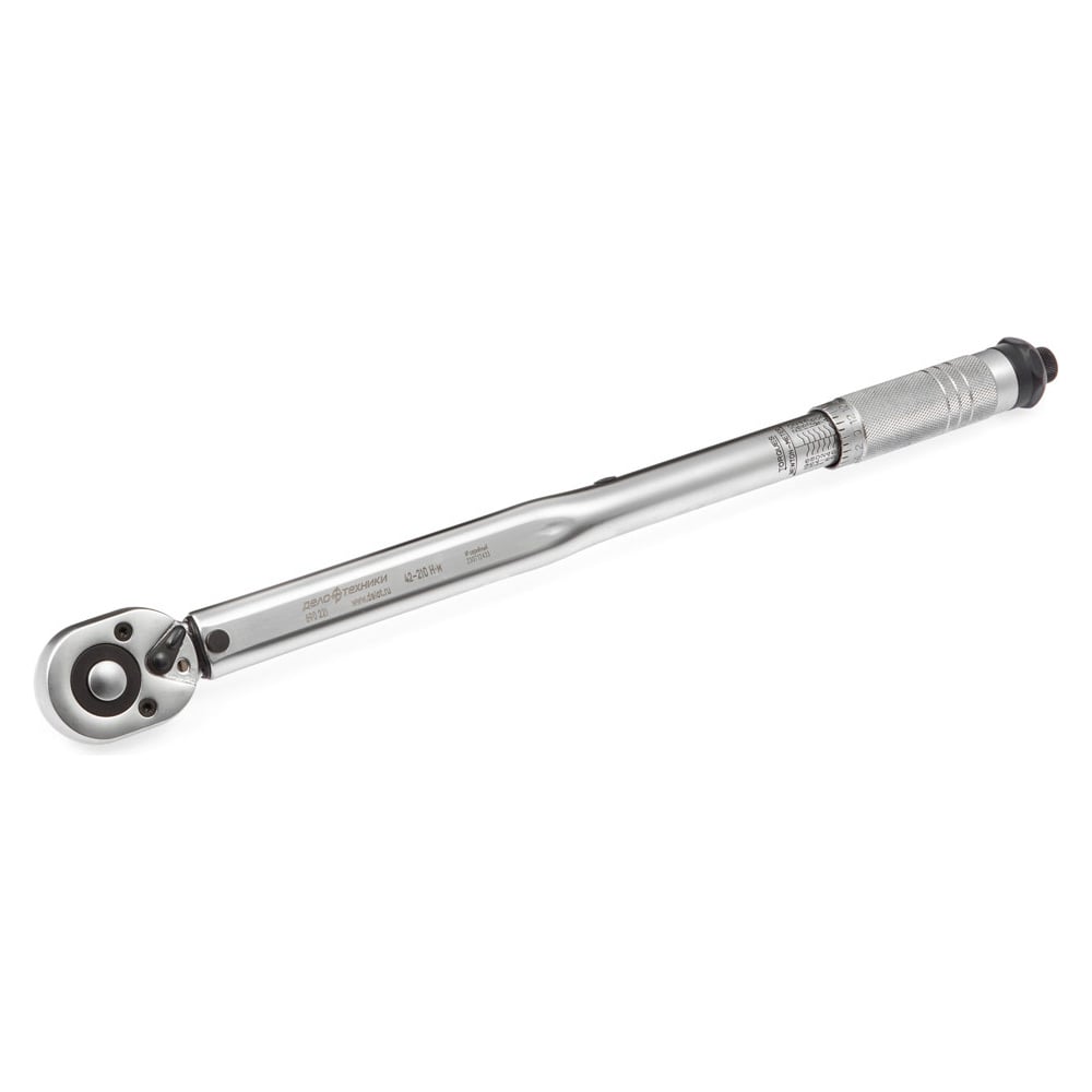 Динамометрический ключ Дело Техники 1/2" щелчковый 42-210 Нм 690221