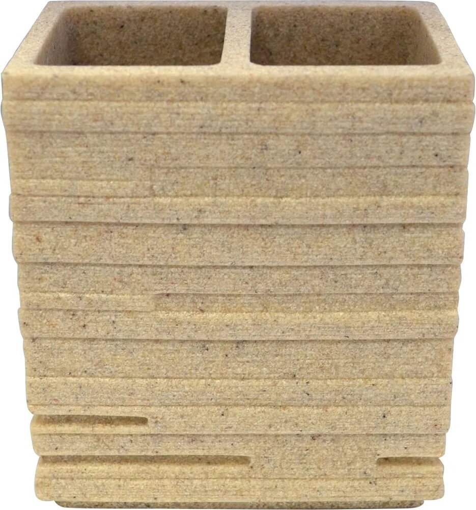 Стакан для зубных щеток Ridder Brick 22150211 бежевый