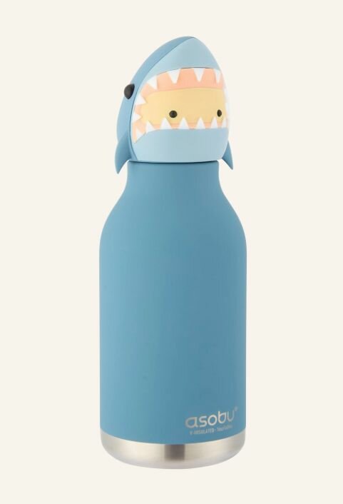 Asobu Термоc BESTIE - 460 мл, котёнок в костюме акулы