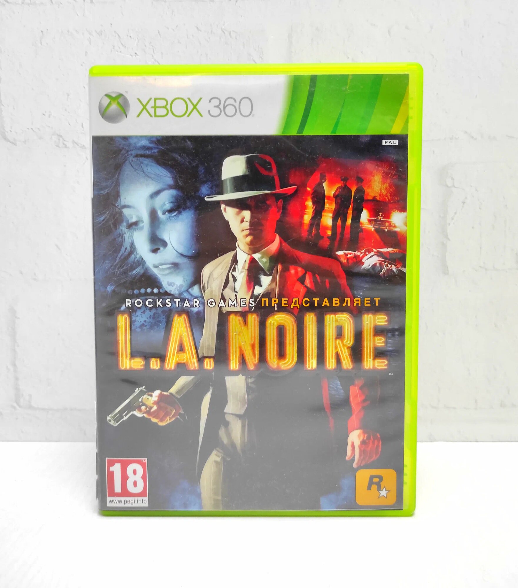 L.A. Noire Английский язык Видеоигра на диске Xbox 360. Товар уцененный